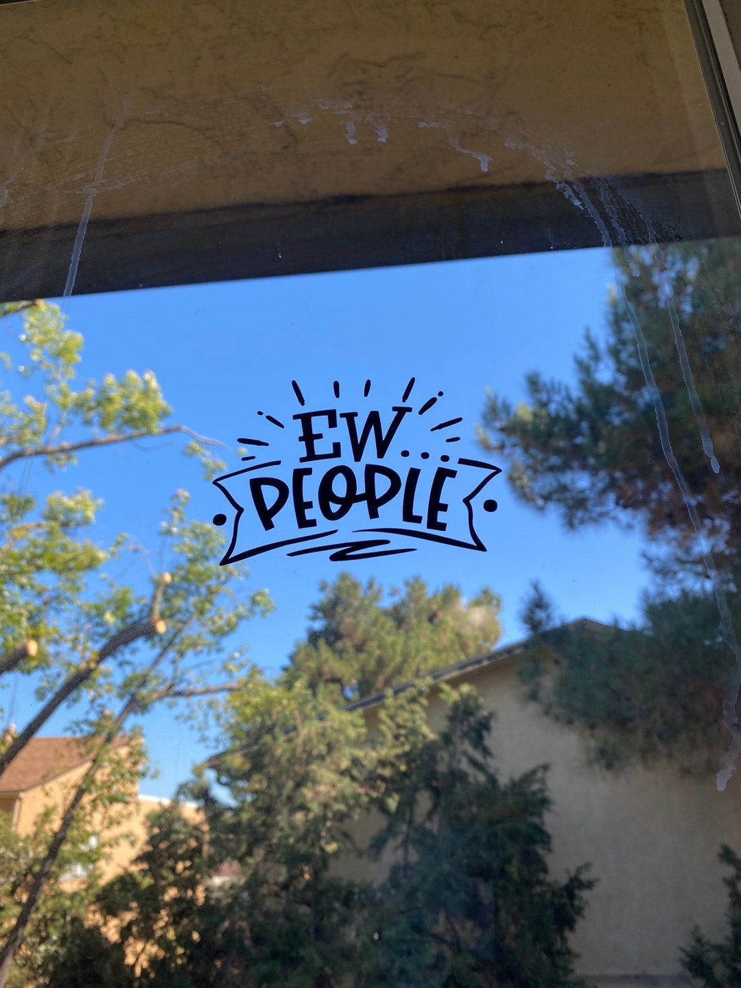 Ew People - Vinyl Sticker/decal - Etsy