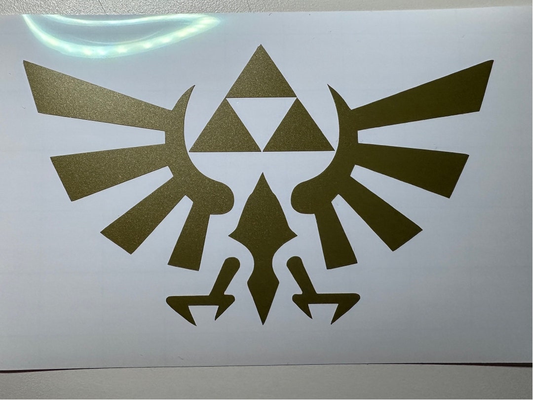 Hylian Crest - Zelda - Vinyl Decal/sticker - Etsy