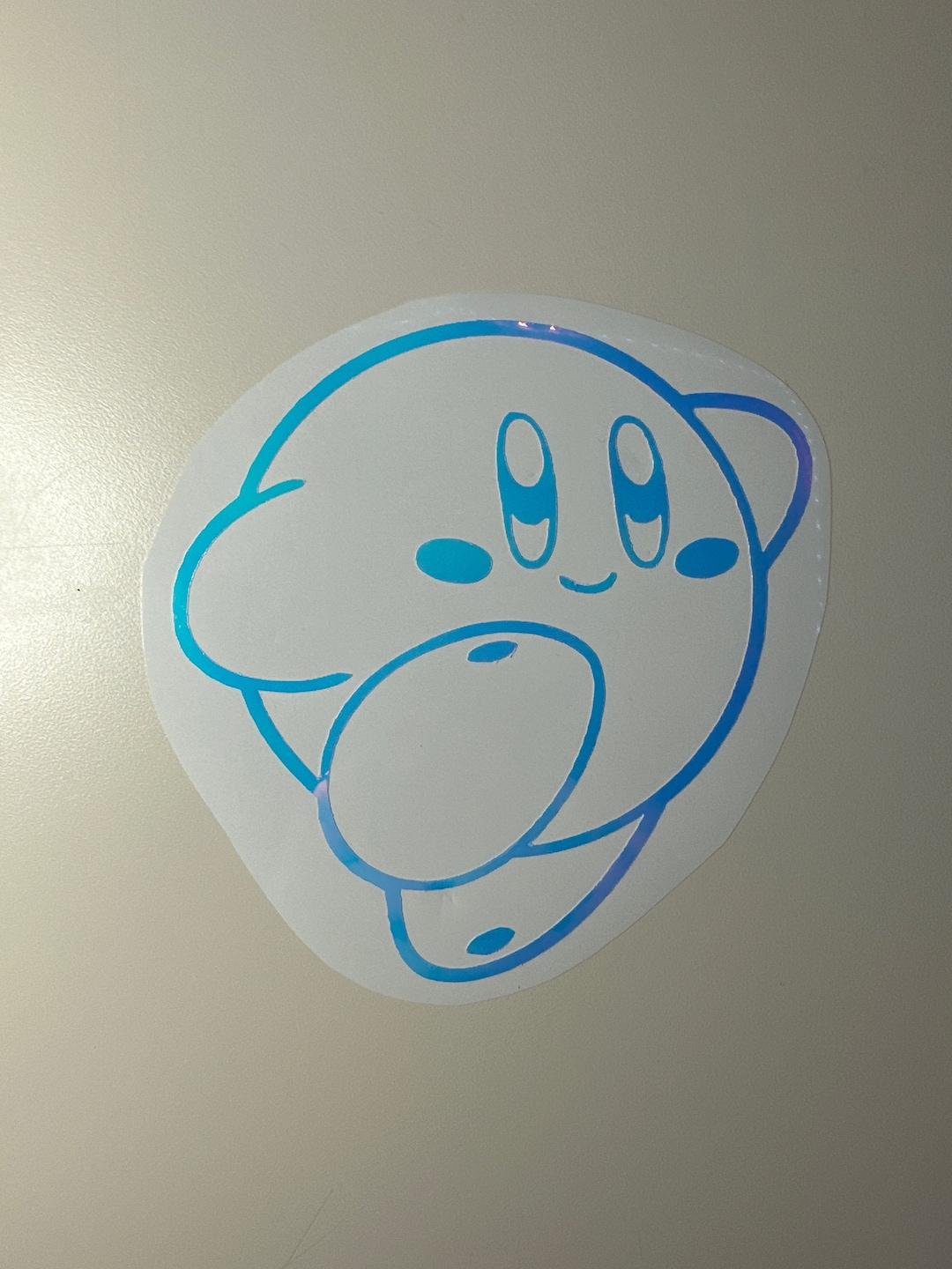 Kirby Running Vinyl Sticker/decal - Etsy