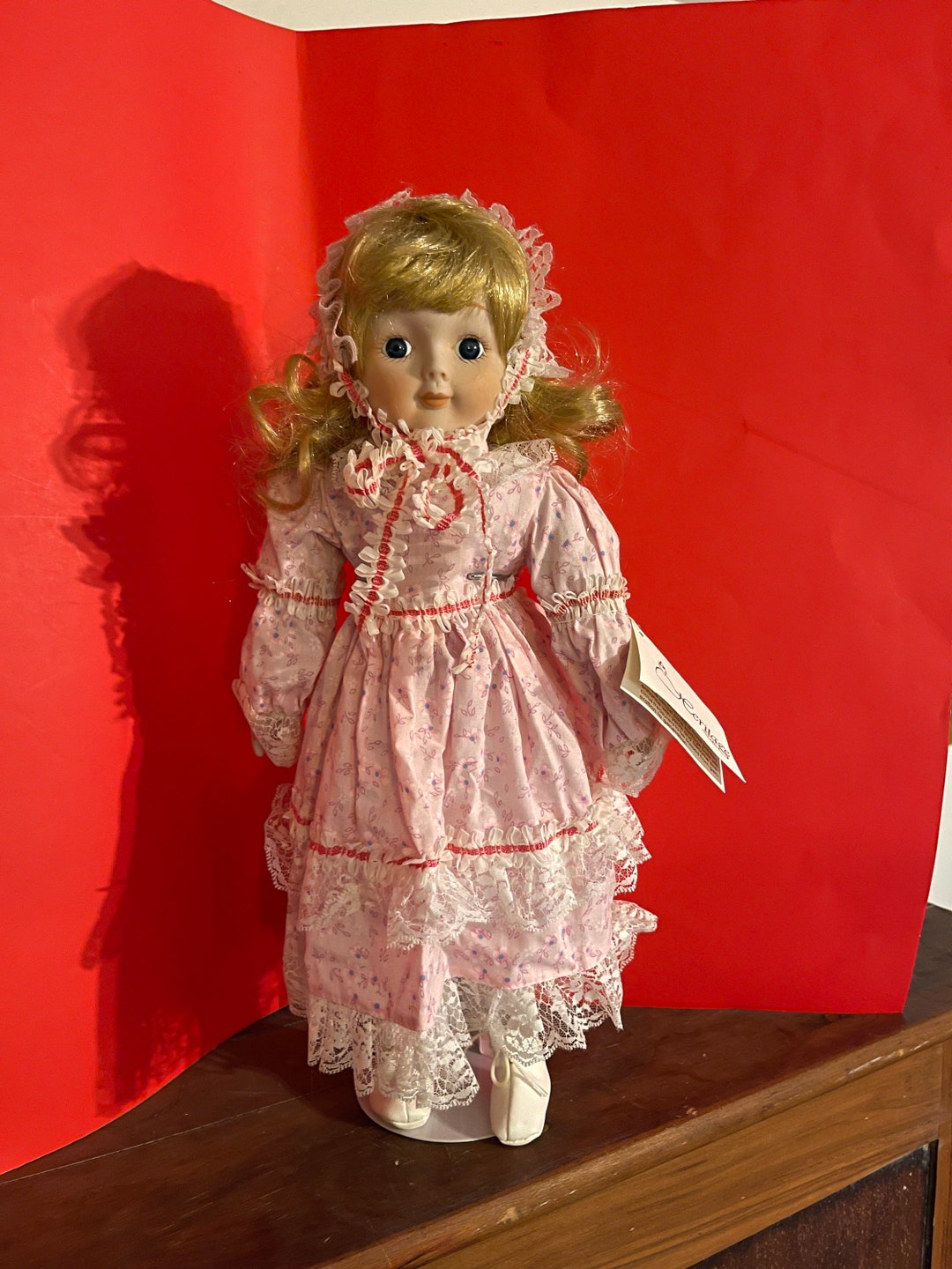 Heritage Collector Vintage Porcelain Doll Wind up Musical Doll - Etsy