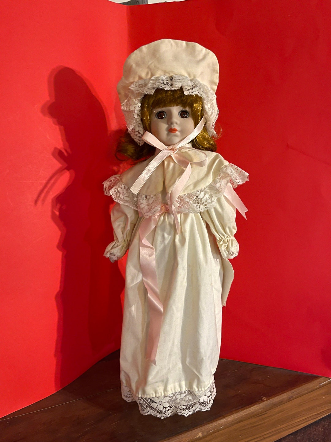 Heritage Collector Vintage Porcelain Doll Wind up Musical Doll - Etsy