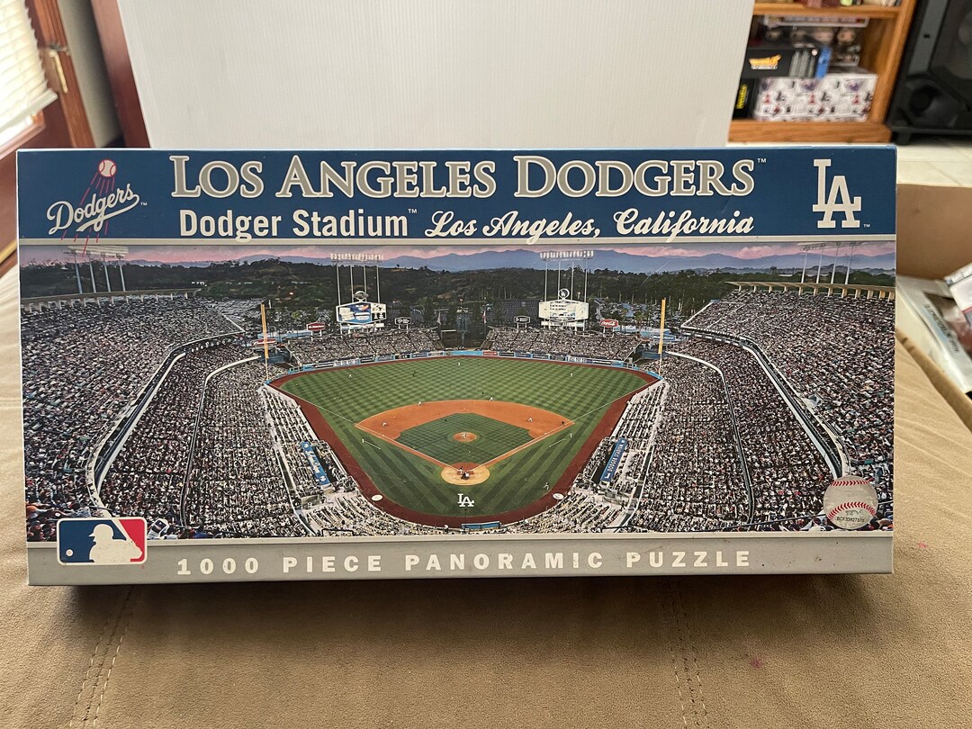 Los Angeles Dodgers, Dodger Stadium 1000 Piece Panaramic Puzzle - Etsy
