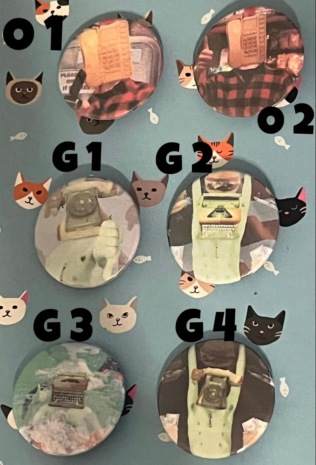 Dialtown; 1.5 Pinback Buttons :-) - Etsy