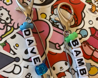 Dave and Bambi Keychain - Etsy