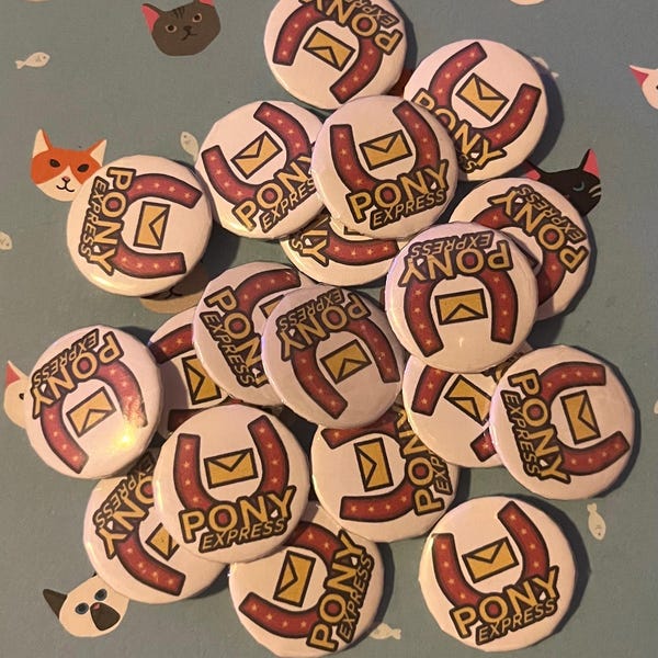 Pony Express Patch Mouthwashing - Etsy