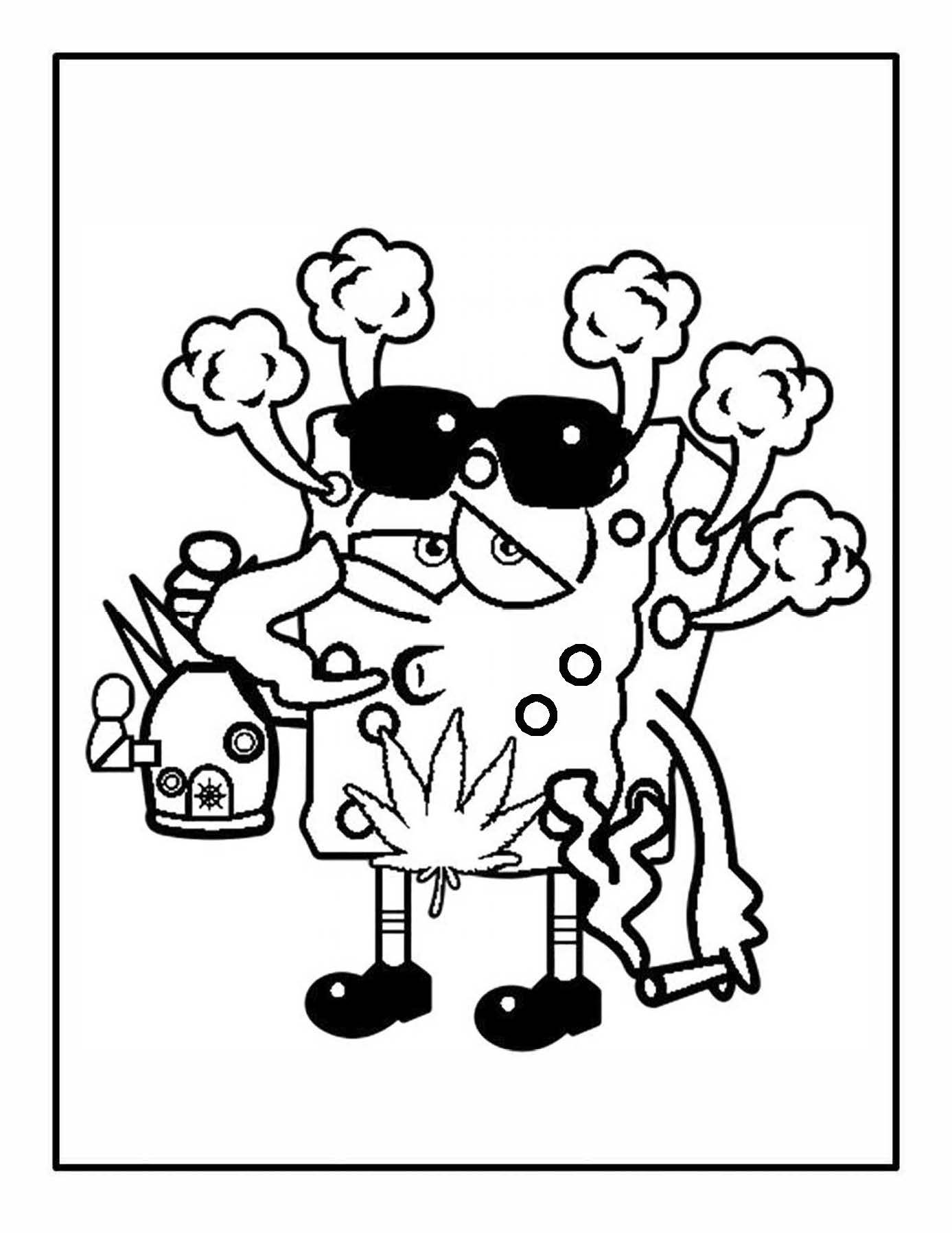 32 90's Animation Stoner Coloring Pages | Etsy