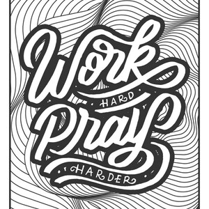 20 - Motivational Coloring Pages - Etsy