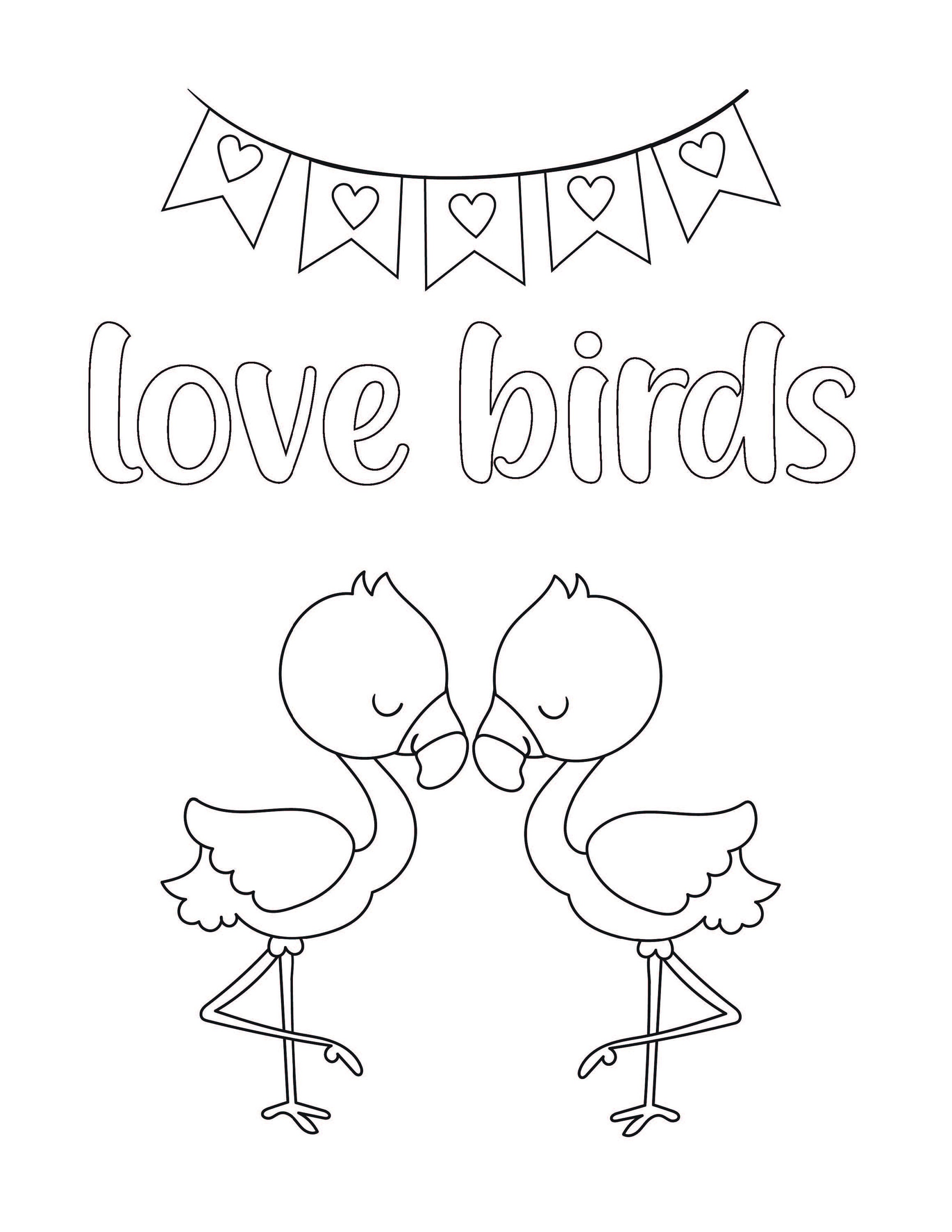 22 - Valentine's Day Coloring Pages - Etsy