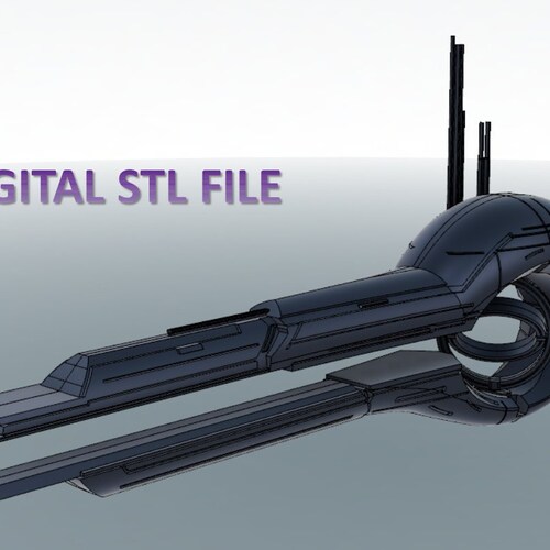 Capital Reaper Sovereign 3D Model STL From Mass Effect - Etsy