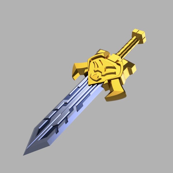 3d Printed He Man Sword - Etsy