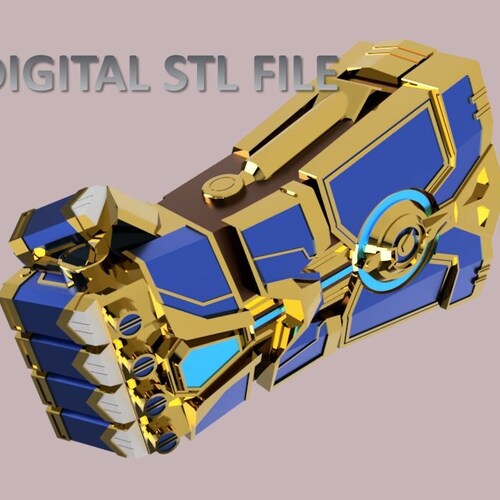 Wearable Vi Fist Gauntlets 3D Model STL File From Arcane - Etsy