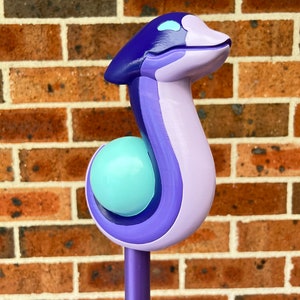 3D Printed String Bean Staff Topper - Etsy