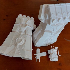 3D Printed Wearable Vi Fist Gauntlets From Arcane - Etsy