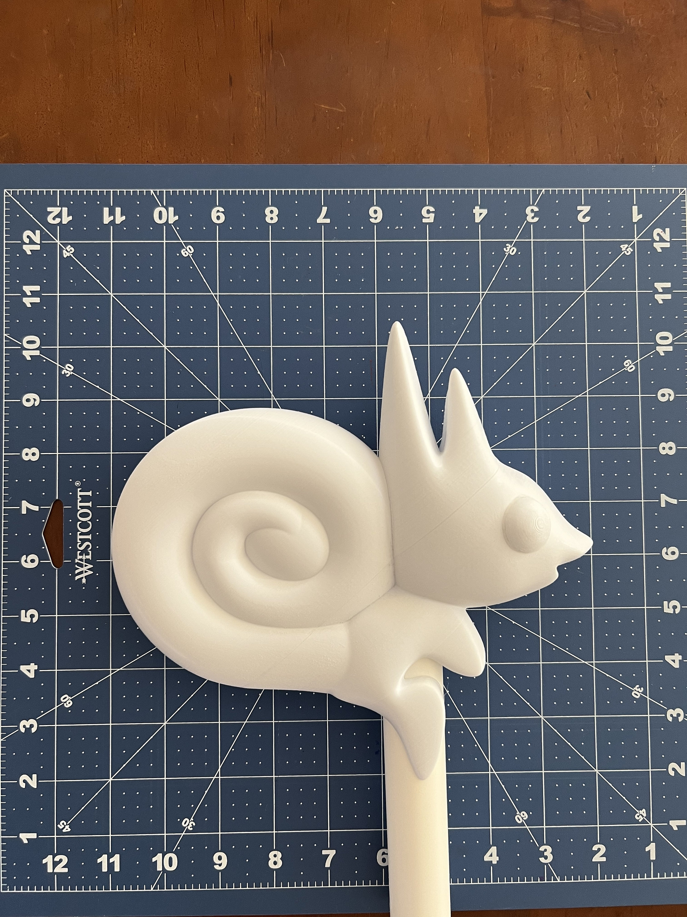 3D Printed Chameleon Staff Topper - Etsy