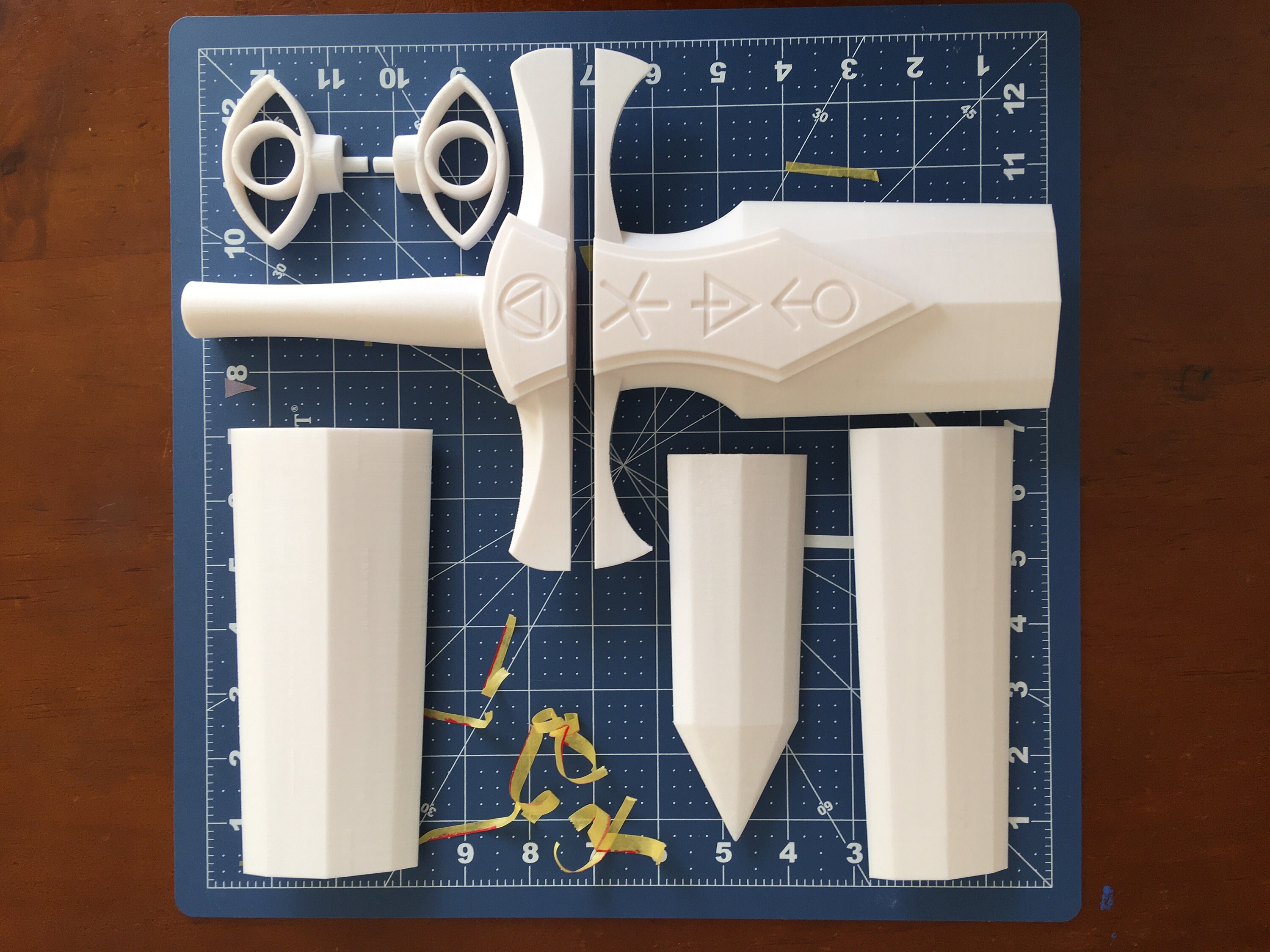 Damaris Sword Cosplay 3D Printed Kit - Etsy Canada