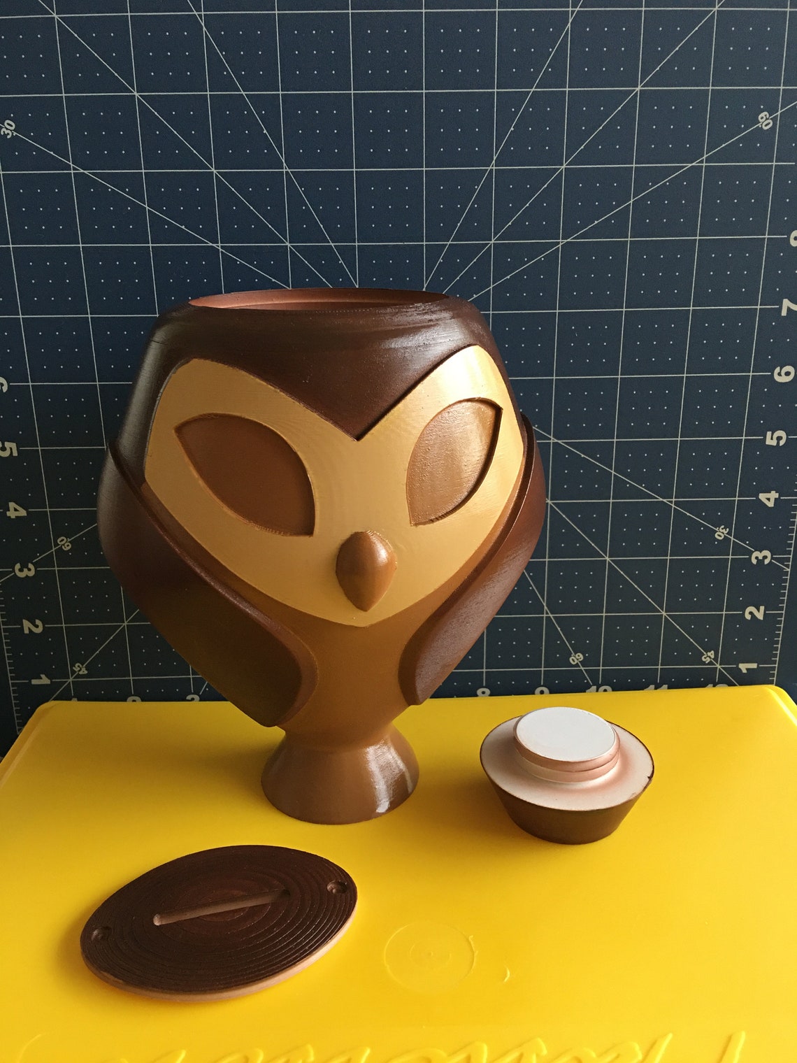 3D Printed Owlbert Staff Topper - Etsy