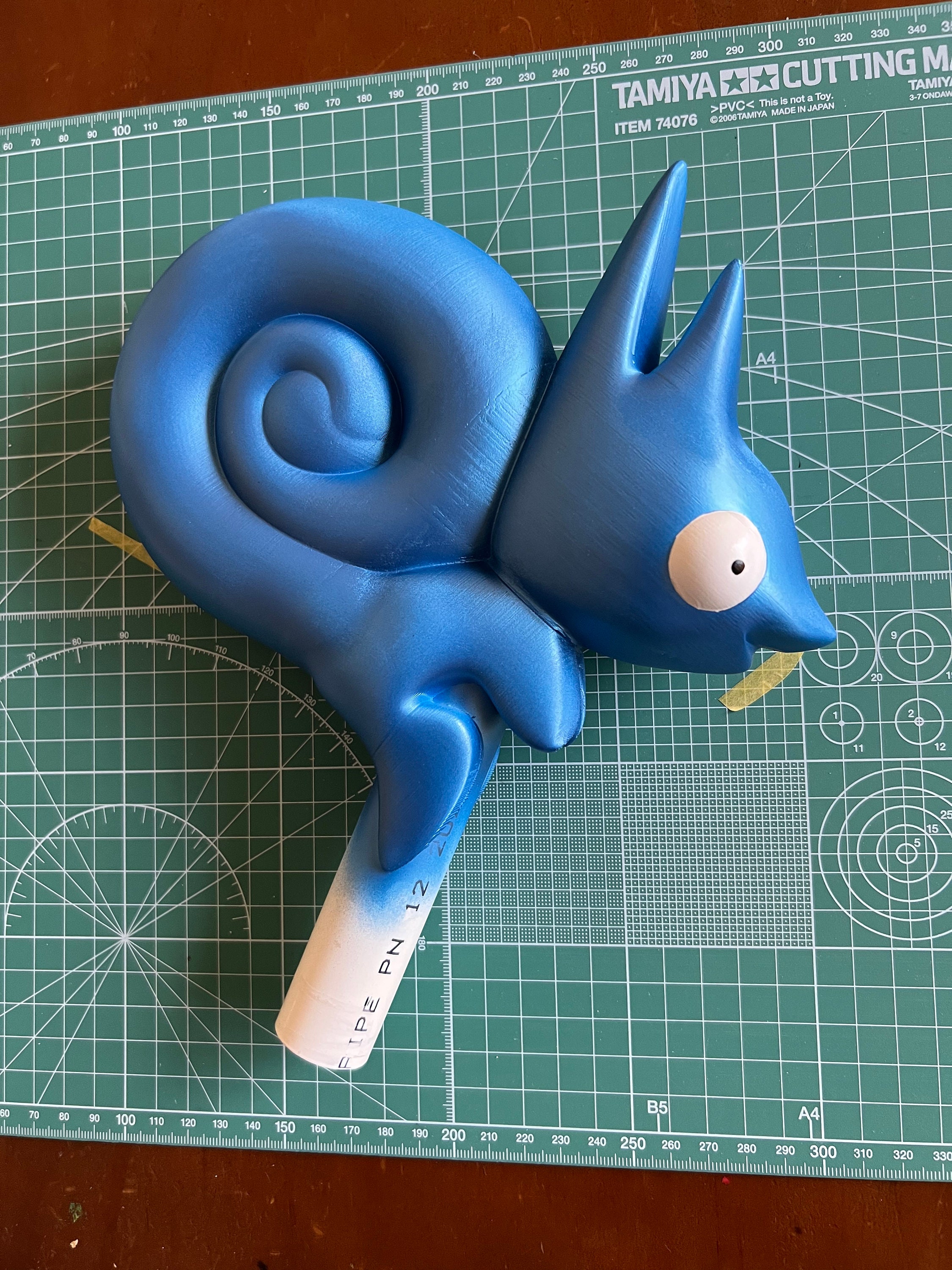 3D Printed Chameleon Staff Topper - Etsy