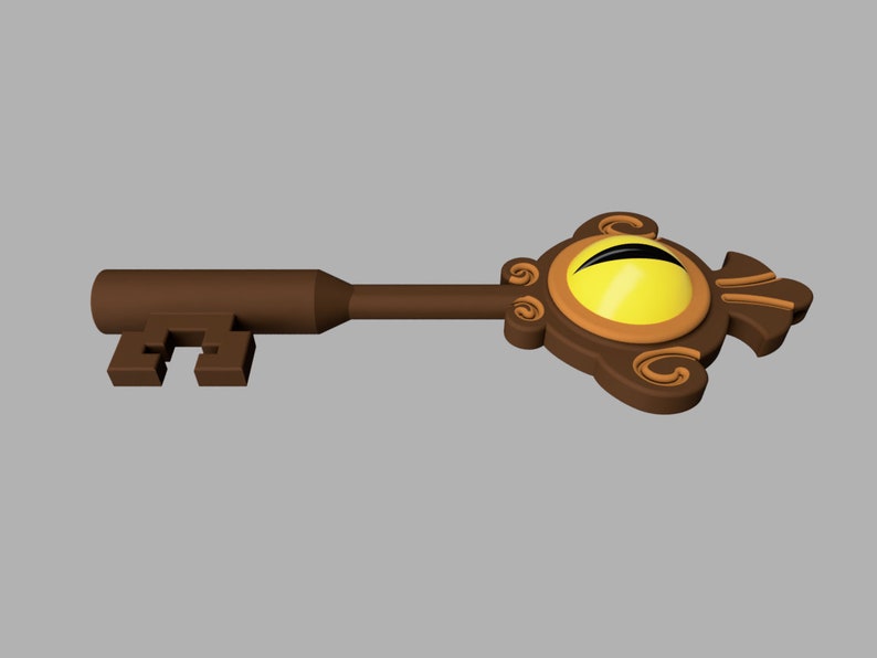 3D Printed Portal Key Necklace From the Owl House - Etsy Australia