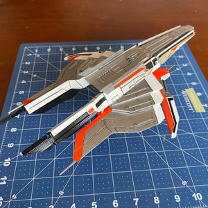 3D Printed Turian Cruiser From Mass Effect - Etsy
