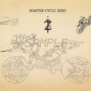 Master Cycle Zero Blueprint Poster Wall Decoration - Etsy