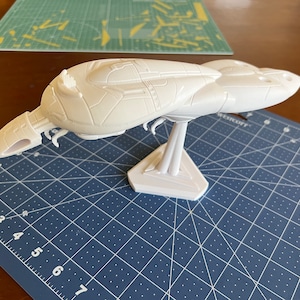 3D Printed Geth Cruiser From Mass Effect - Etsy