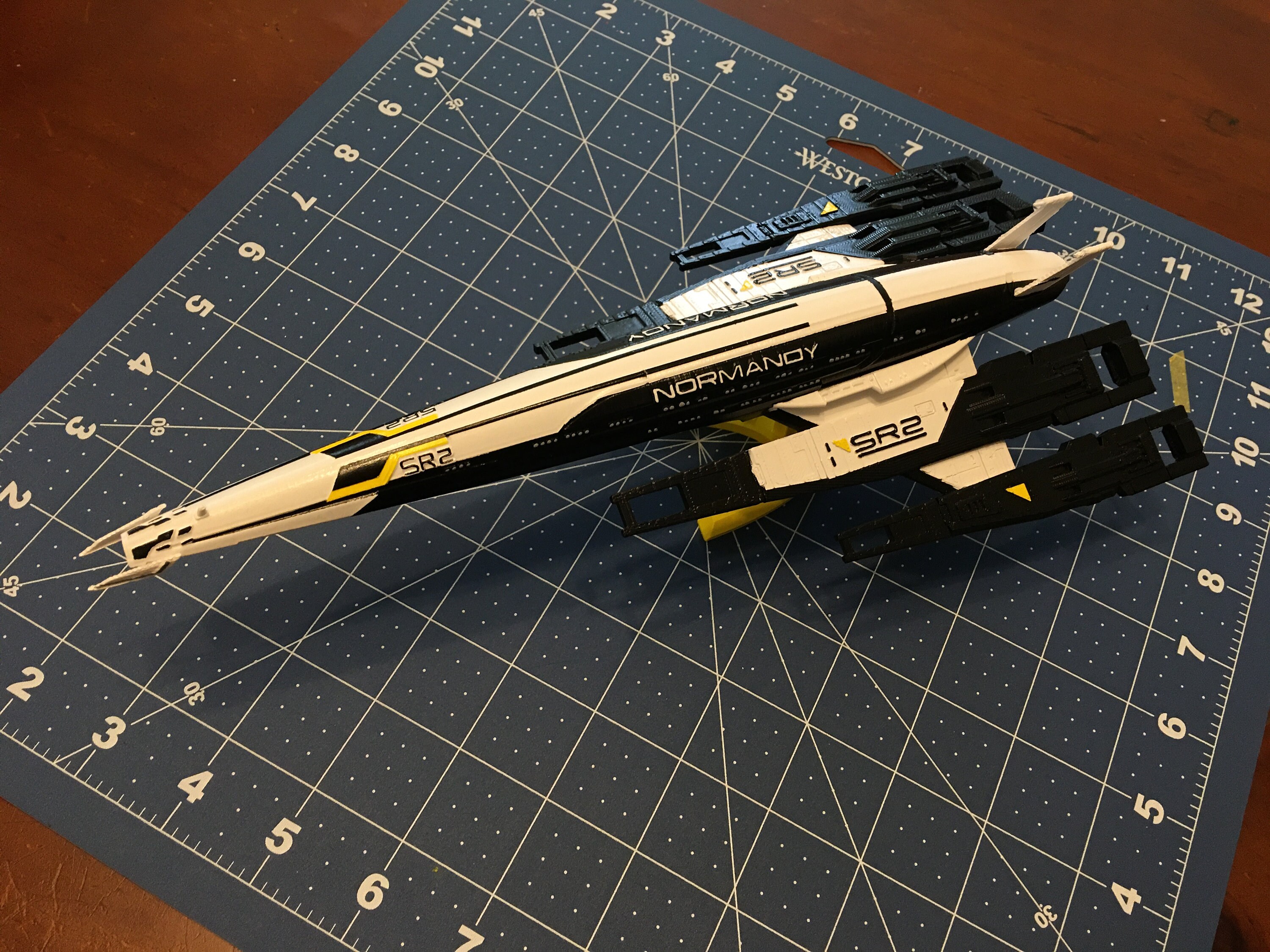 3D Printed Normandy SR2 From Mass Effect 2 | Etsy
