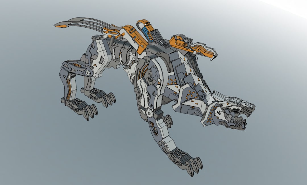 3D Printed Ravager From Horizon - Etsy