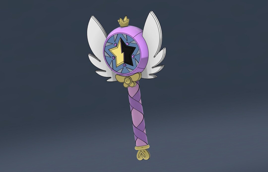 Star Butterfly Wand 2.0 Cosplay 3D Print Kit - Etsy
