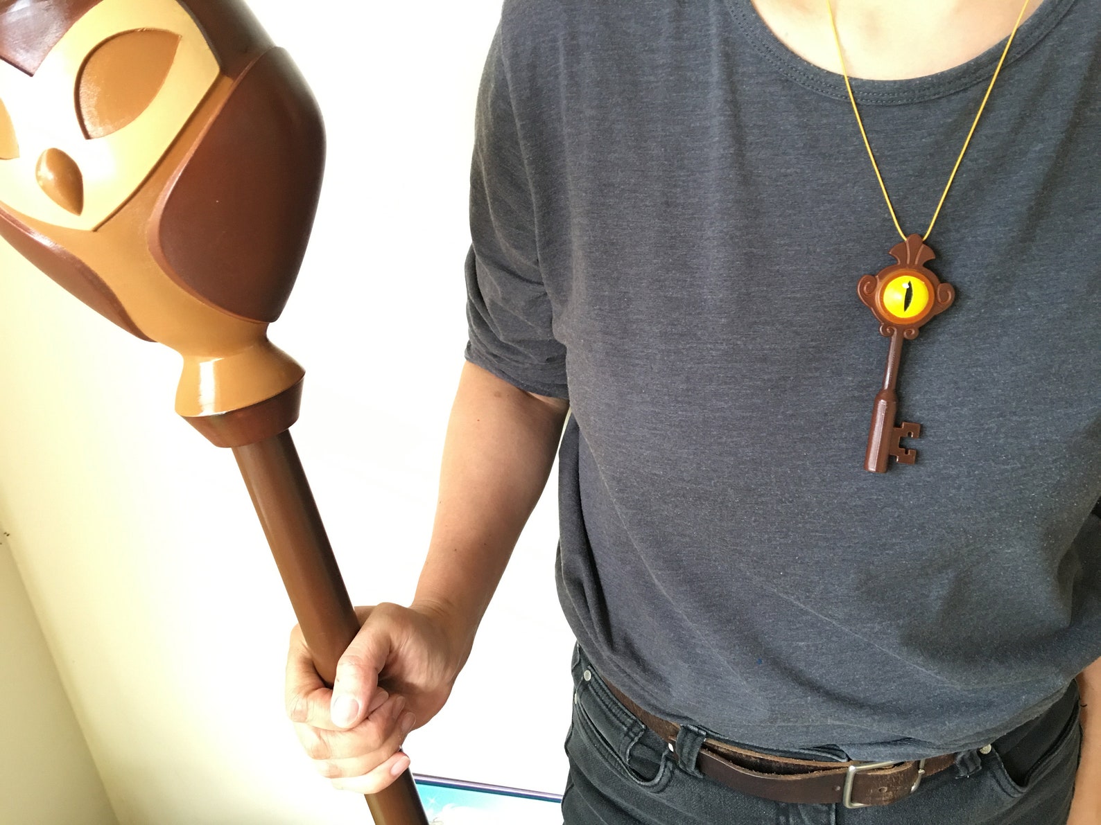 3D Printed Portal Key Necklace From the Owl House - Etsy