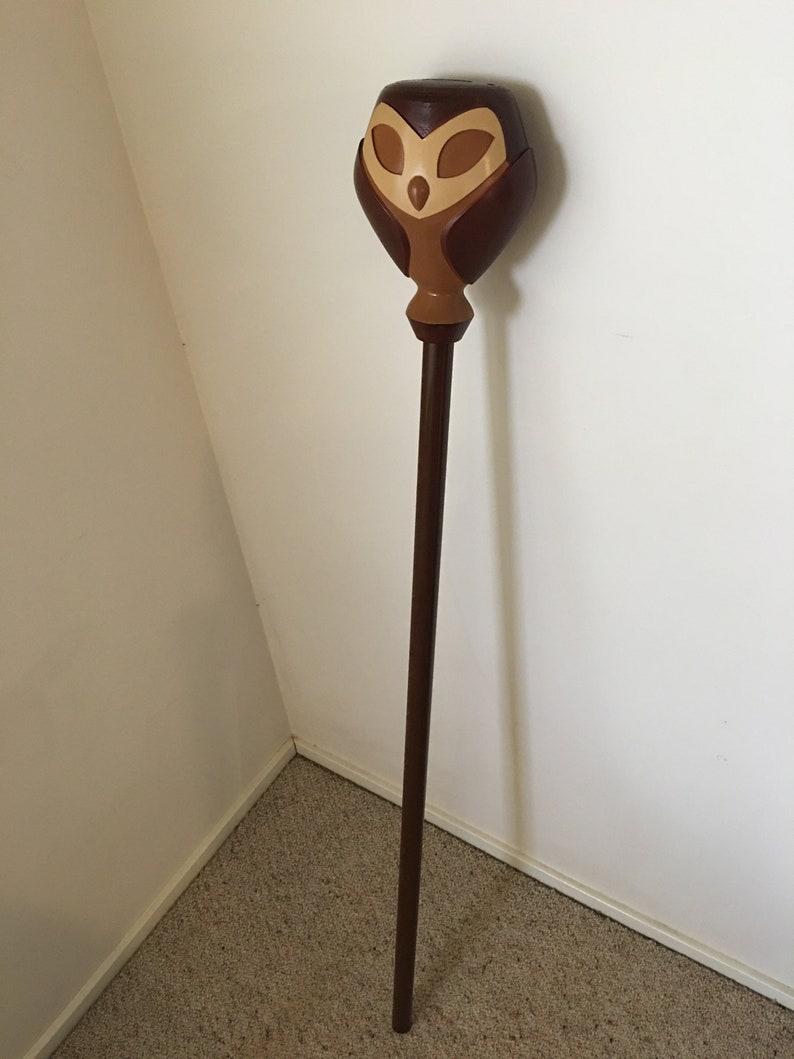 3D Printed Owlbert Staff Topper - Etsy