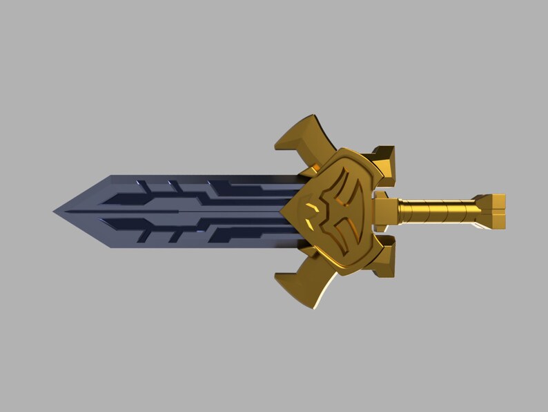 3D Printed CGI He-man Sword Kit | Etsy