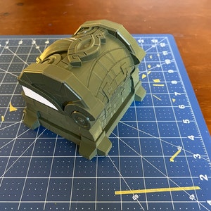 3D Printed Stone Treasure Chest: Frog Shape - Etsy