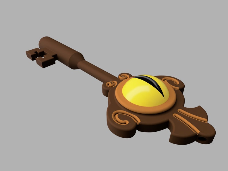 3D Printed Portal Key Necklace From the Owl House - Etsy Australia