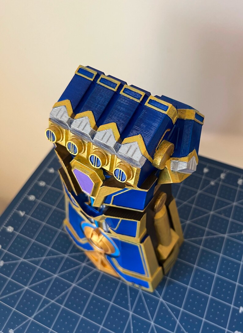 3D Printed Wearable Vi Fist Gauntlets From Arcane - Etsy