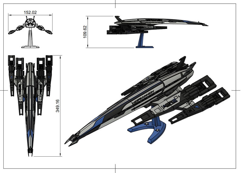 Normandy SR2 3D Print Model STL File - Etsy