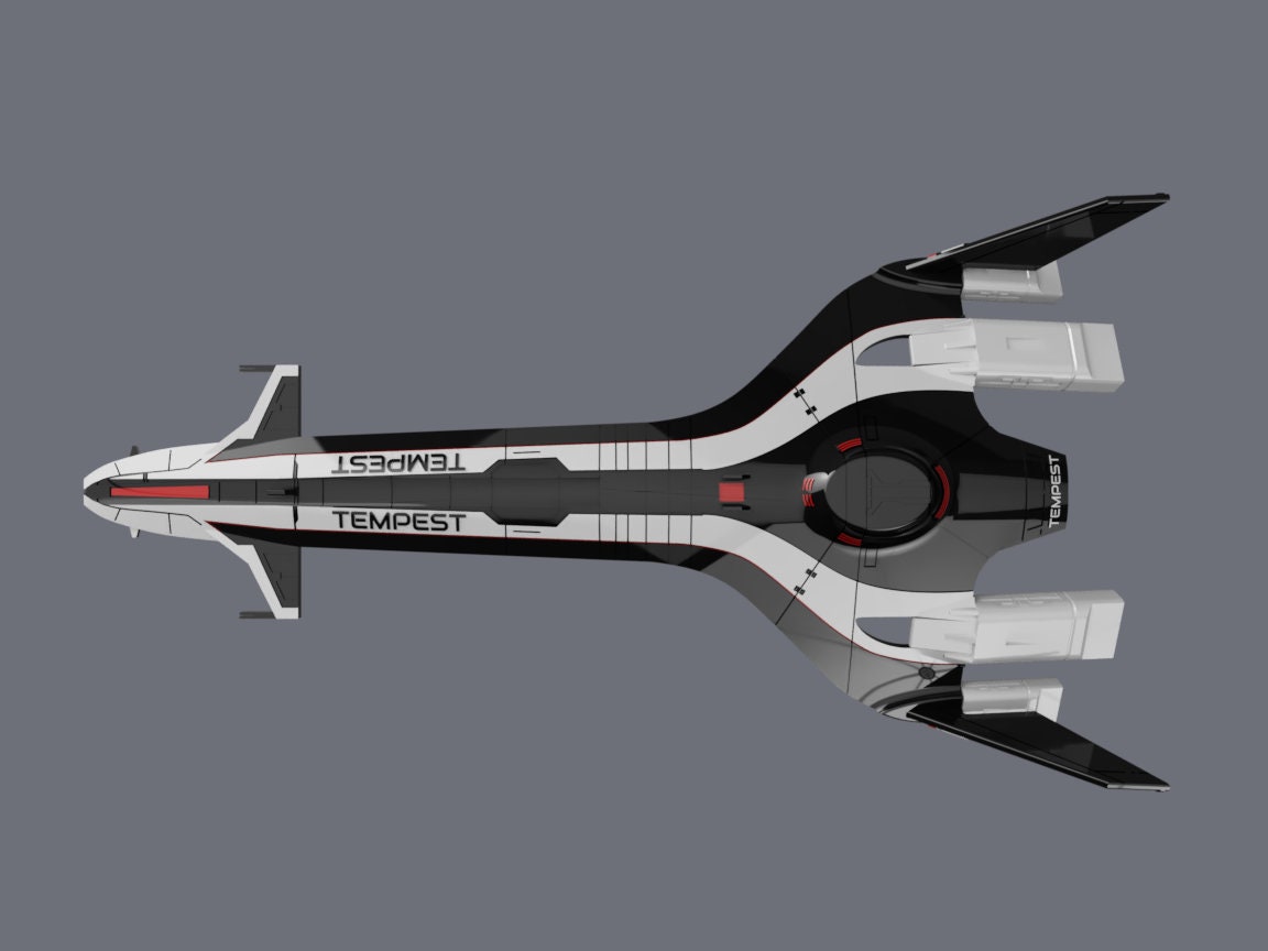 3d Printed Tempest From Mass Effect Andromeda Etsy Uk