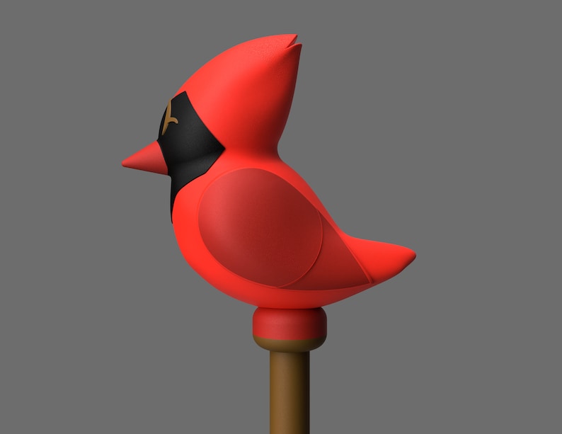 3D Printed Flapjack Staff Topper - Etsy