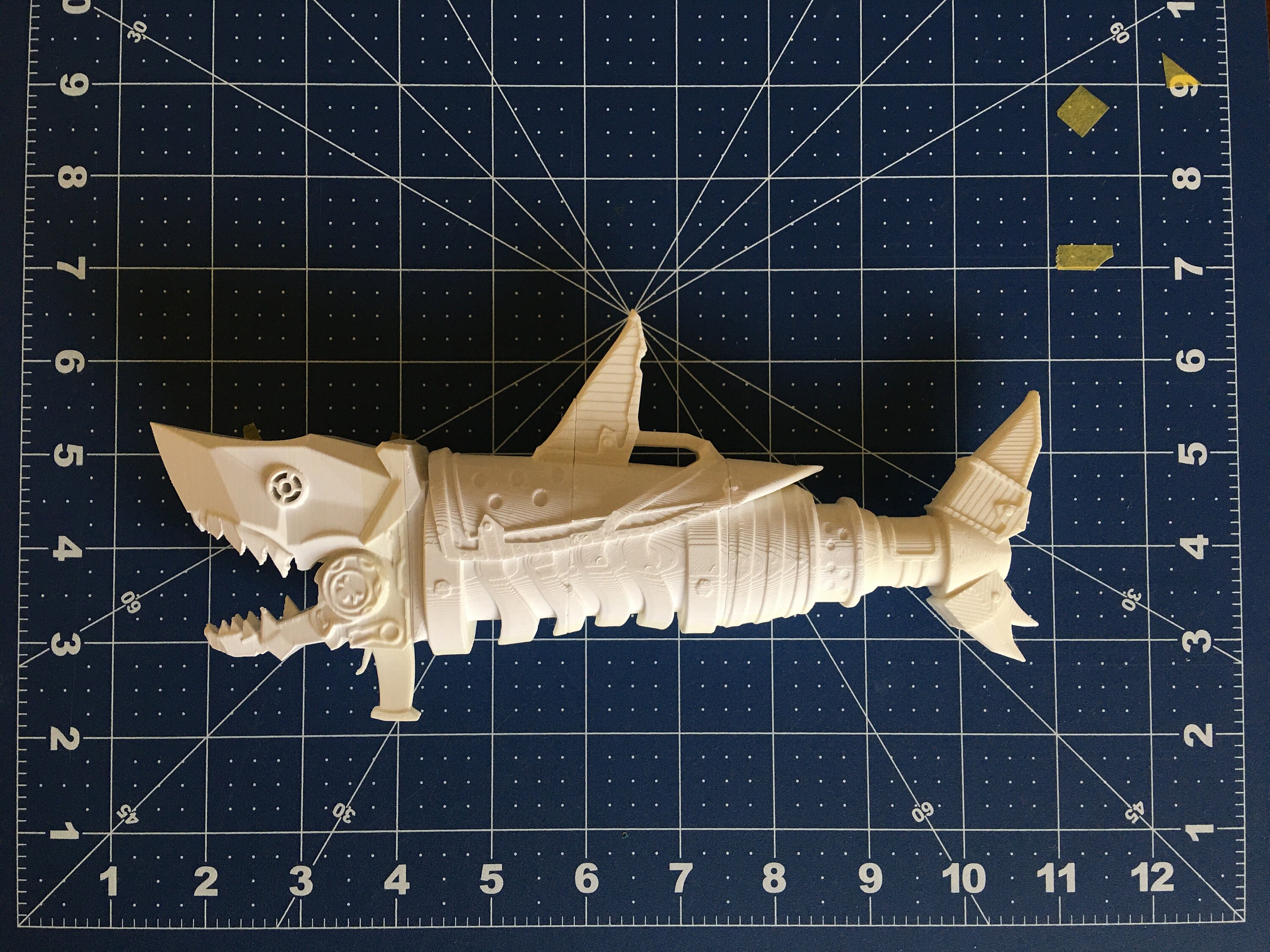Jinx Shark Cannon Fishbones 3D Model STL File From Arcane - Etsy Canada