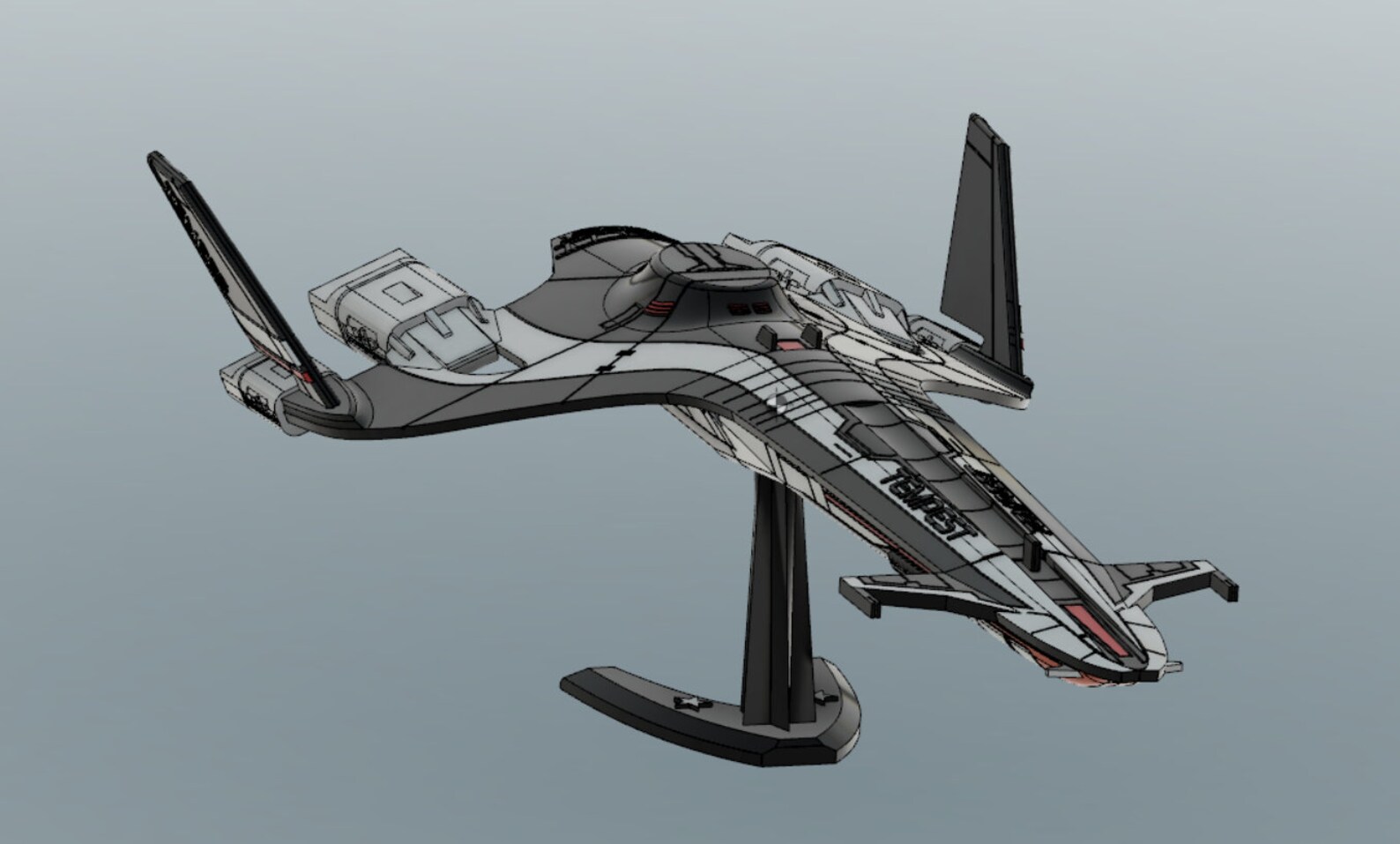 Tempest 3D Model STL From Mass Effect Andromeda - Etsy