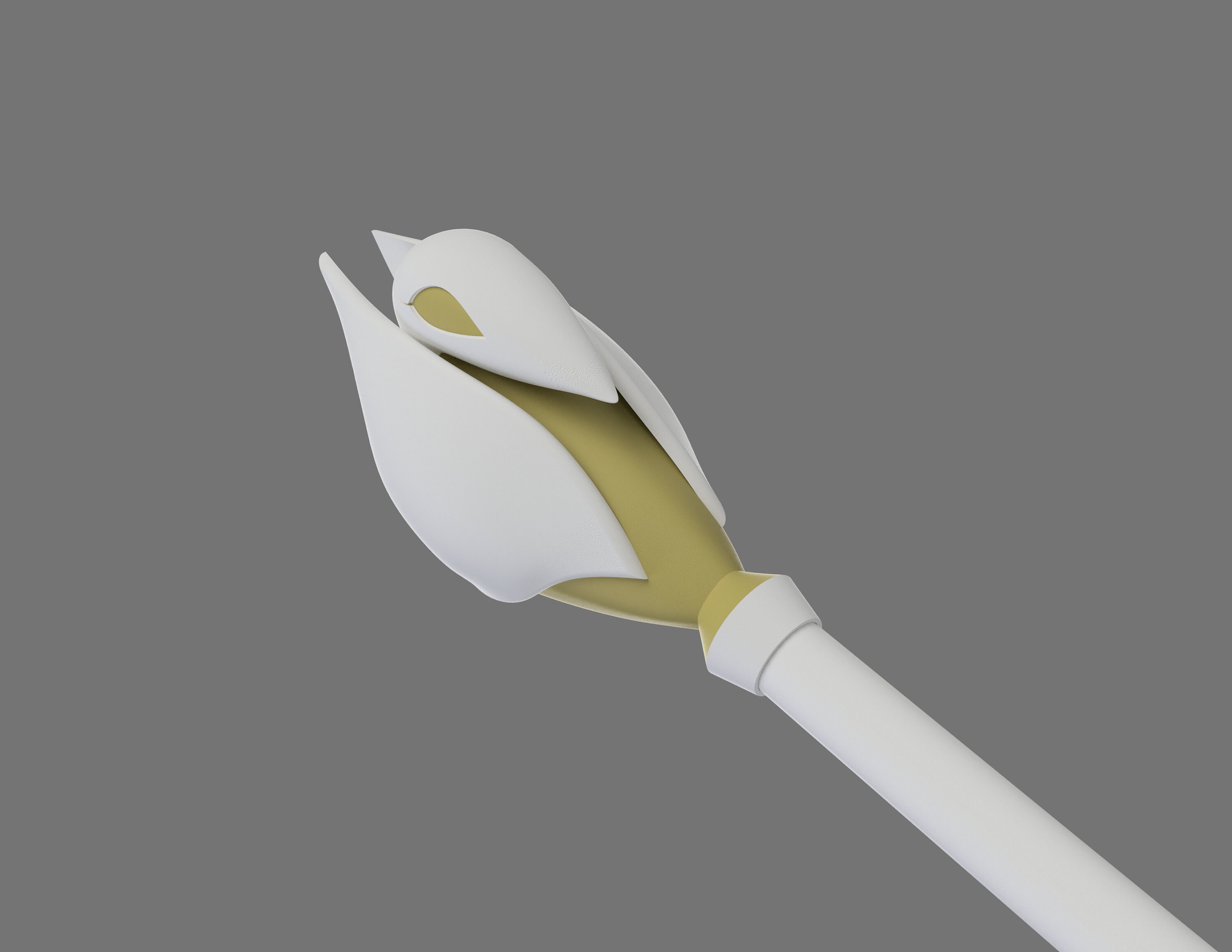 3D Printed Raven Staff Topper - Etsy