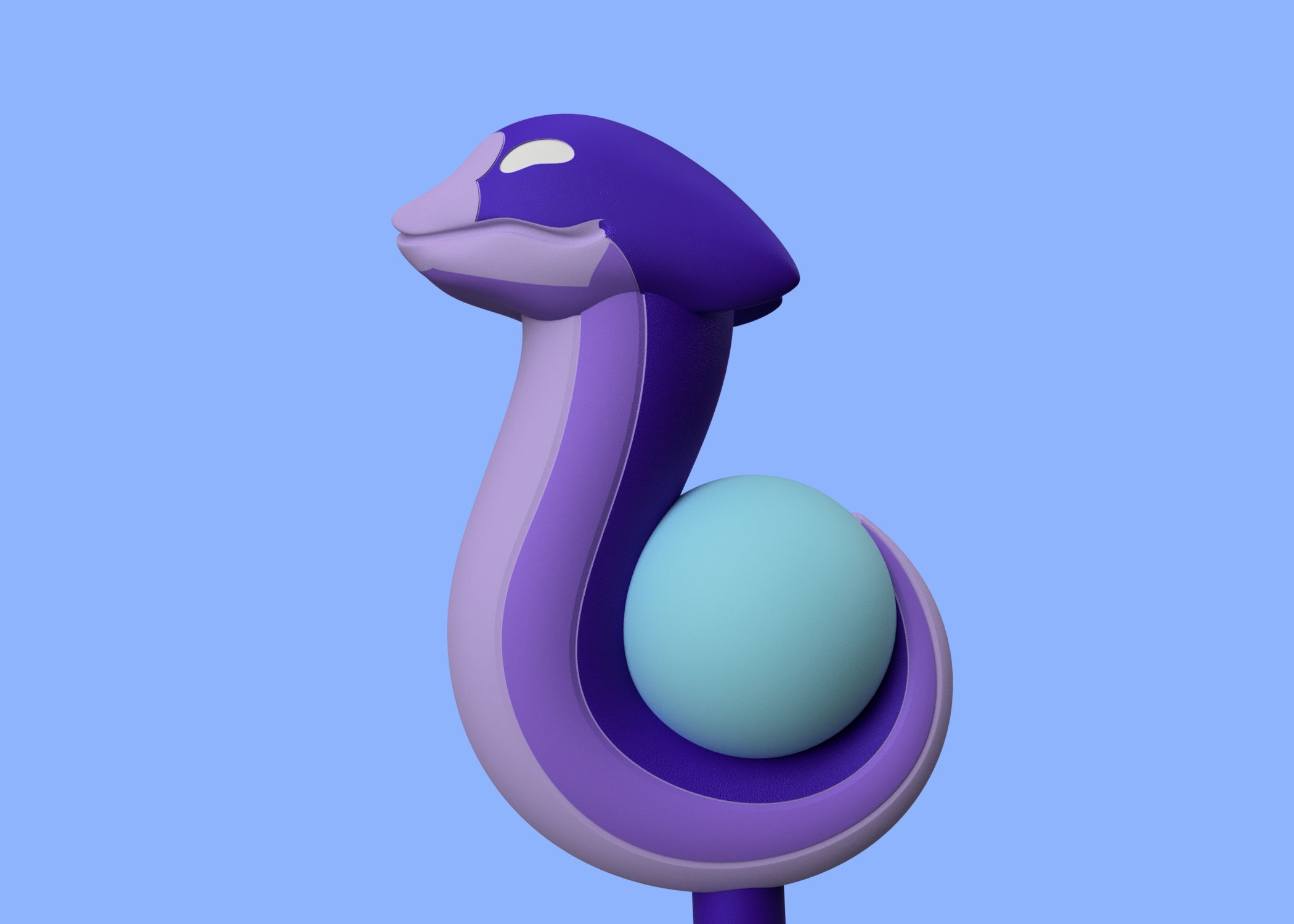 3D Printed String Bean Staff Topper - Etsy UK