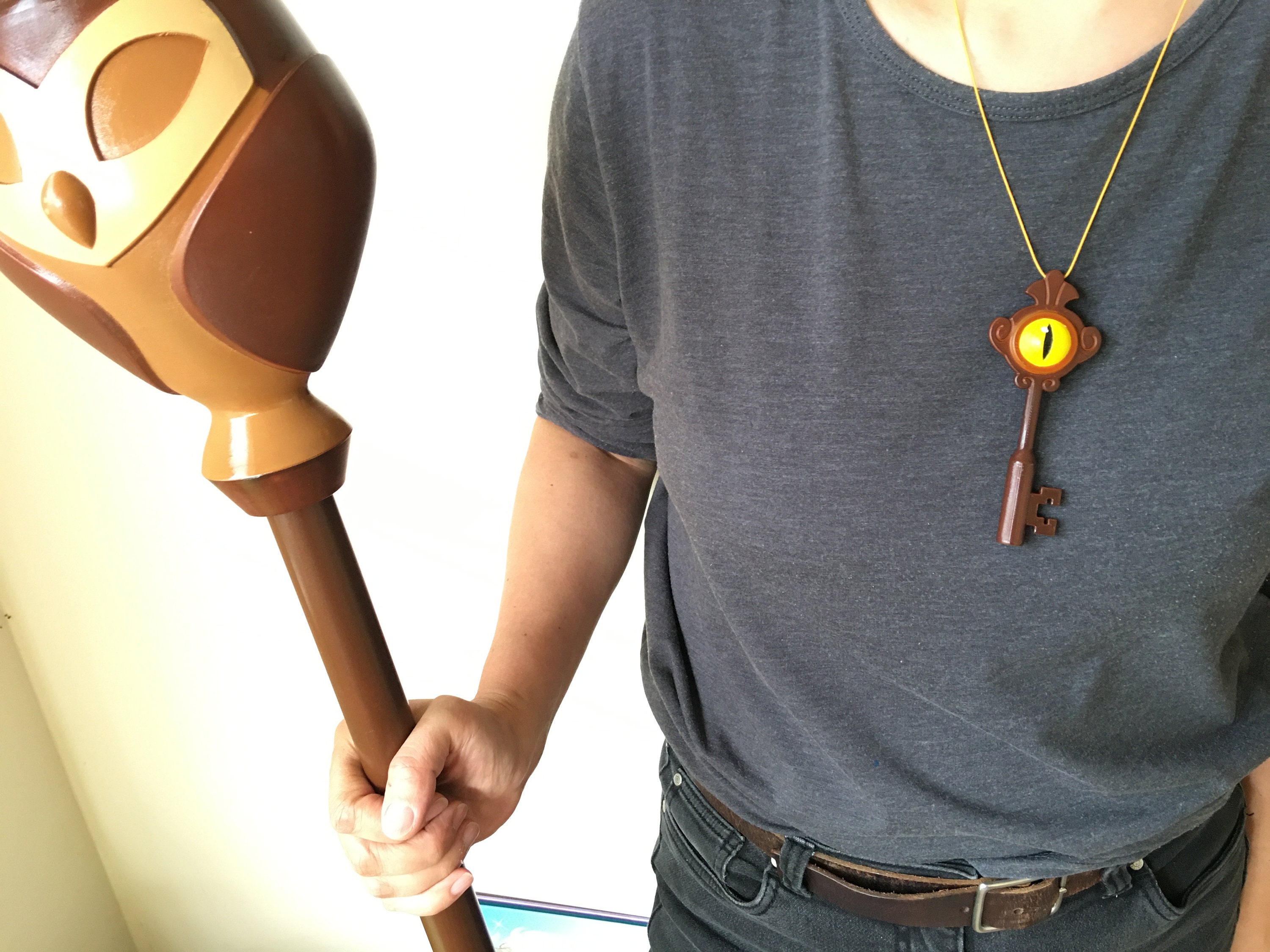 3D Printed Owlbert Staff Topper - Etsy