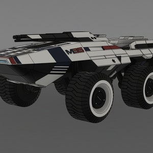 3D Printed Mako M35 From Mass Effect - Etsy