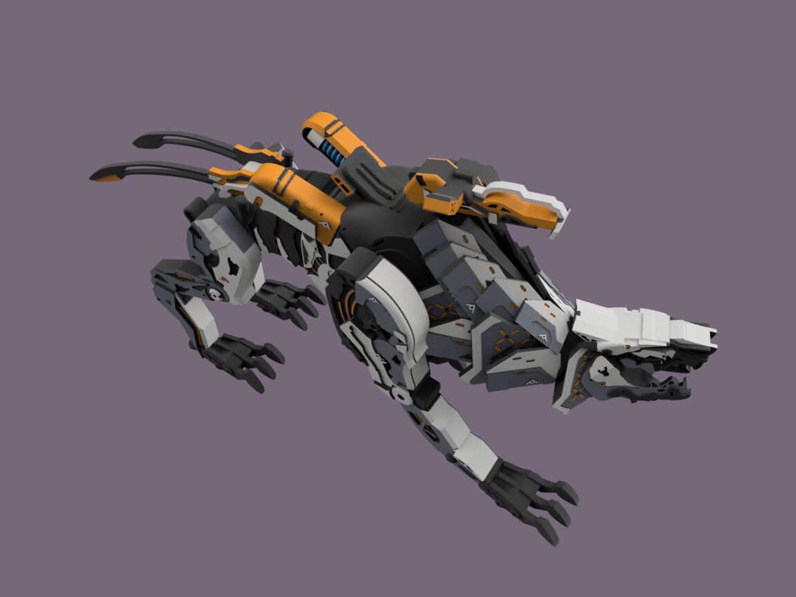 3D Printed Ravager From Horizon | Etsy Australia