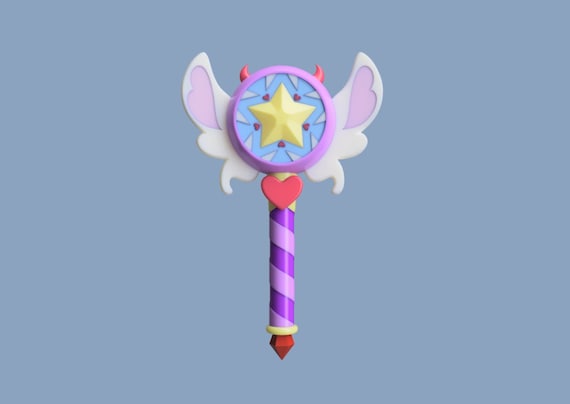 Star Butterfly Wand 3.0 Cosplay 3D Print Kit | Etsy