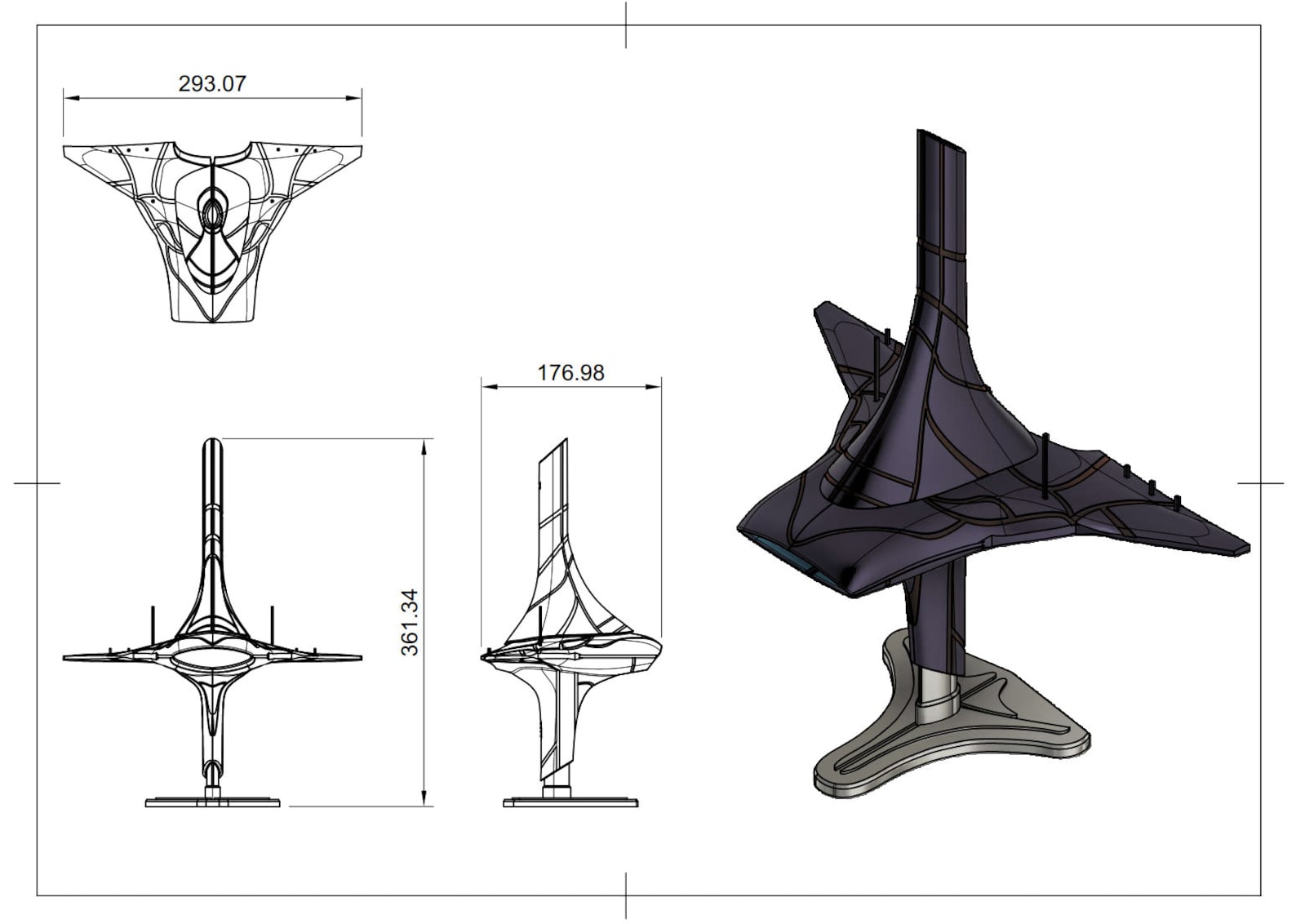 Destiny Ascension 3D Model STL From Mass Effect - Etsy