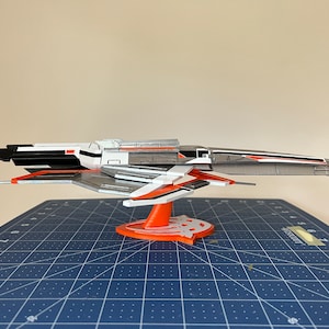 3D Printed Turian Cruiser From Mass Effect - Etsy