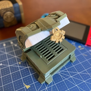 3D Printed Stone Treasure Chest: Frog Shape - Etsy