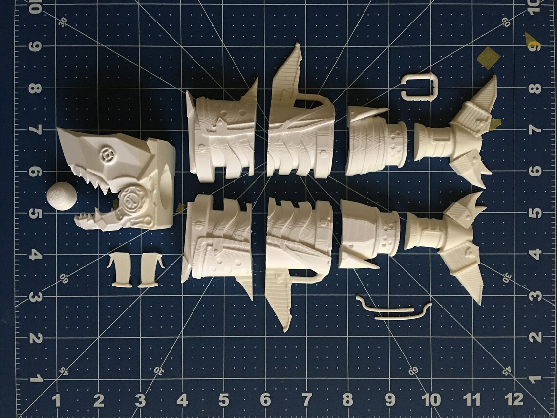 Jinx Shark Cannon Fishbones 3D Model STL File From Arcane | Etsy Canada