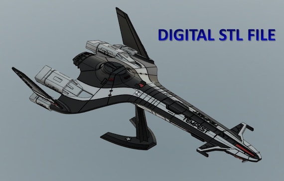 Tempest 3D Model STL From Mass Effect Andromeda - Etsy